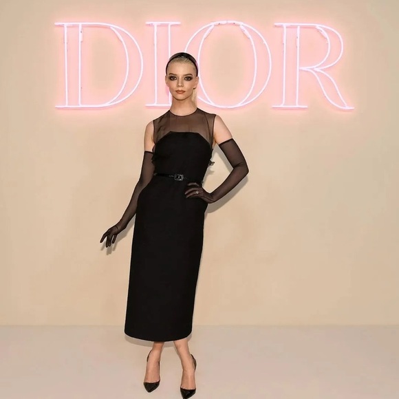 Dior | Dresses | Dior Black Dress Size F4 Just Shipping Fee | Poshmark